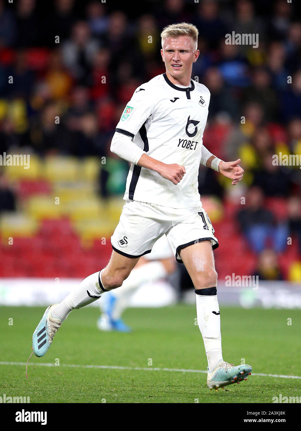 Swansea City's Sam Surridge Stock Photo - Alamy