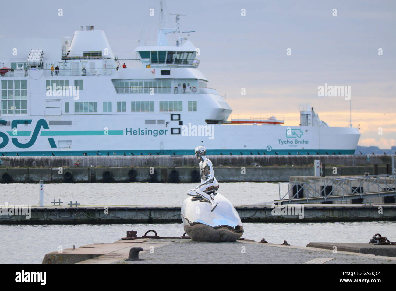 Han Statue, General Views of Copenhagen, Denmark, 05 October 2019 ...