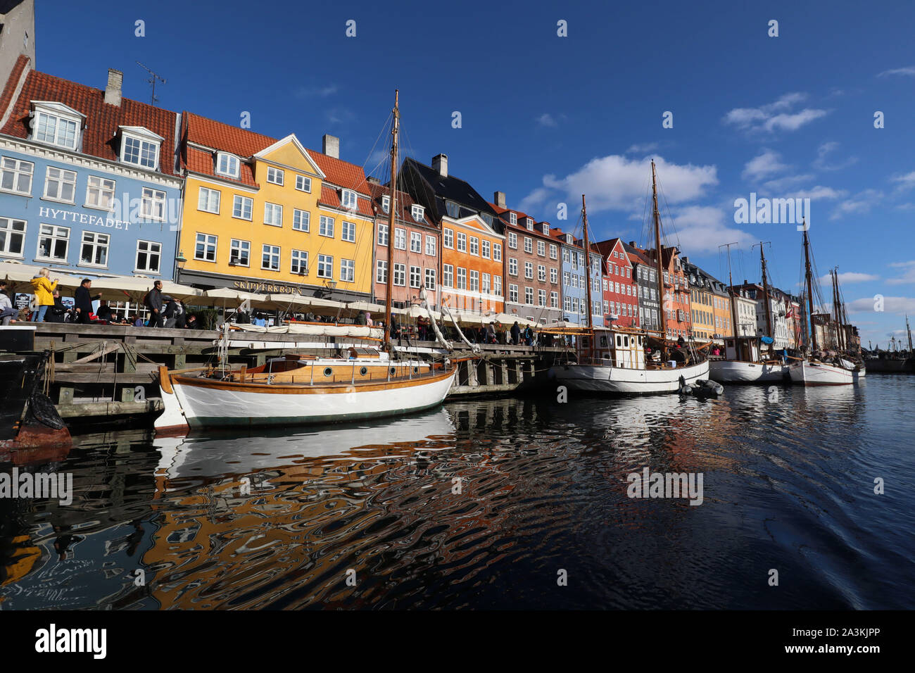 Nyhavn, General Views of Copenhagen, Denmark, 07 October 2019, Photo by ...