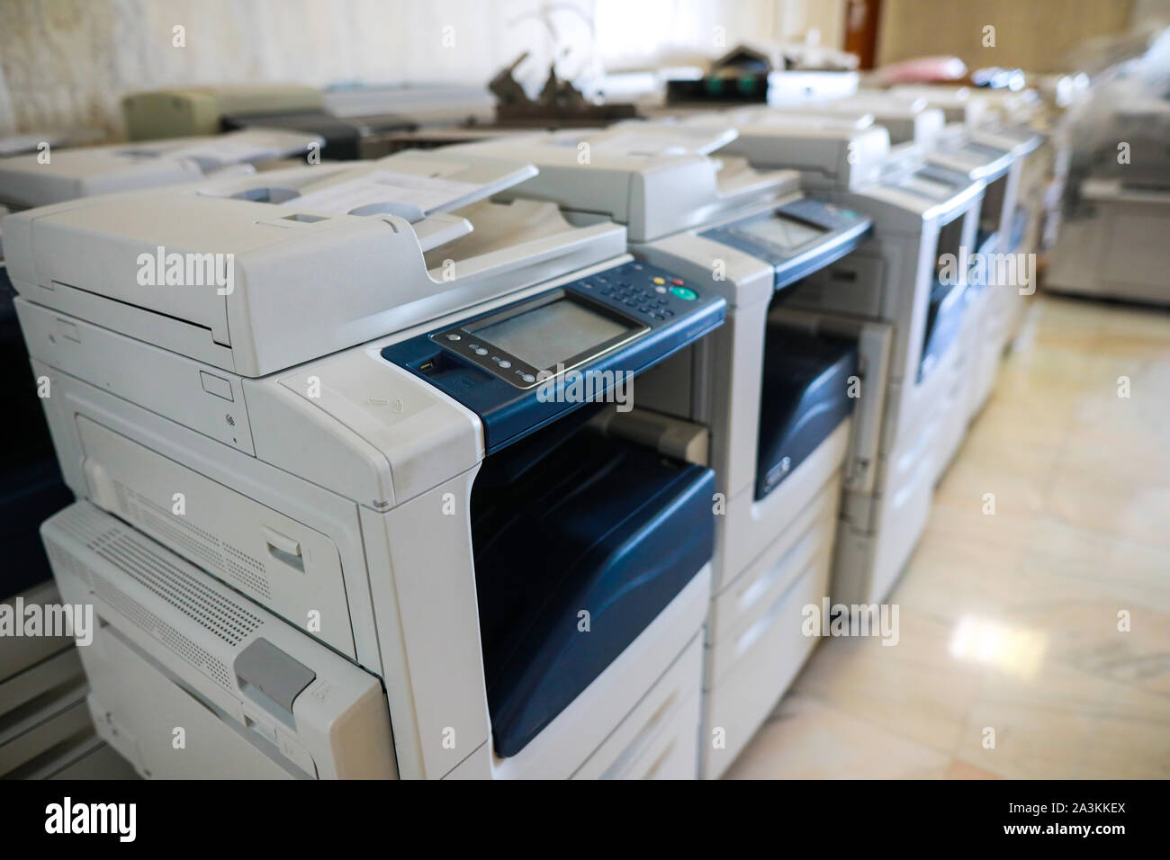 Copier room hi-res stock photography and images - Alamy