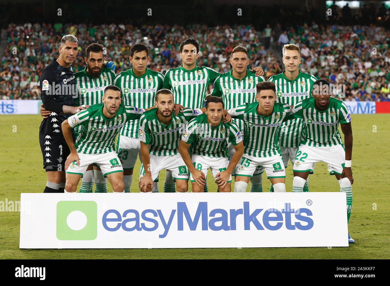 Real betis team group hi-res stock photography and images - Alamy