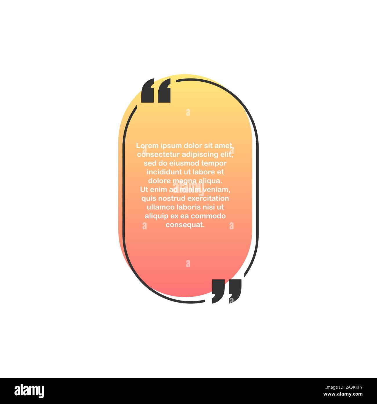 Quote background . Creative Modern Material Design Quote template ...