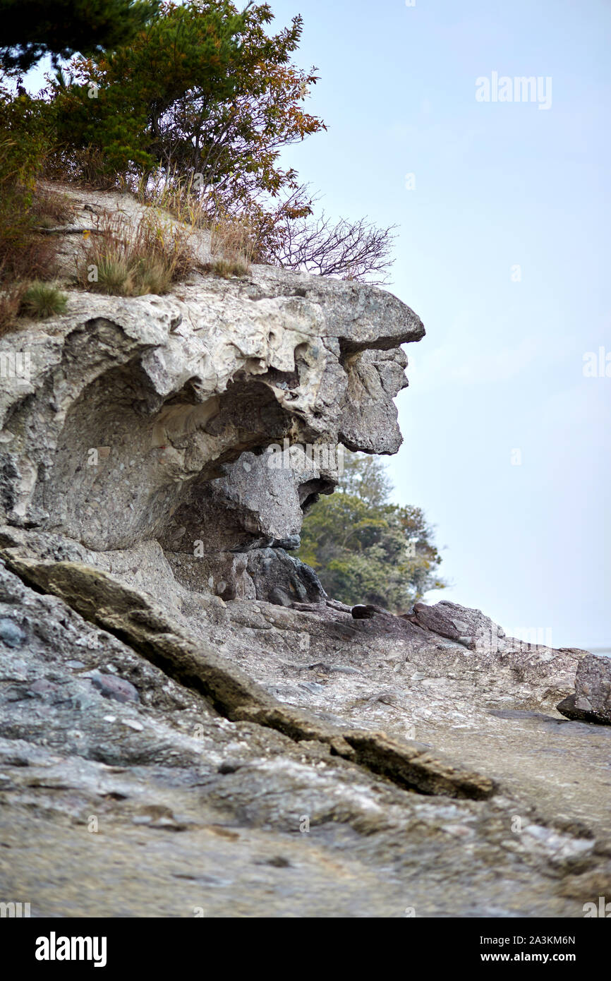 An-Myun Rock is a tourist site in Korea Stock Photo - Alamy