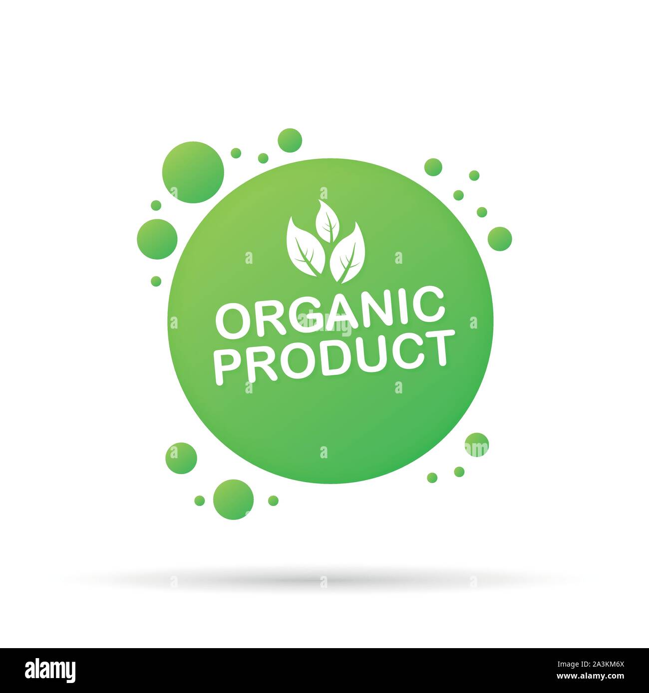 Organic product icon design symbol. Badges, stickers, logo, stamp ...