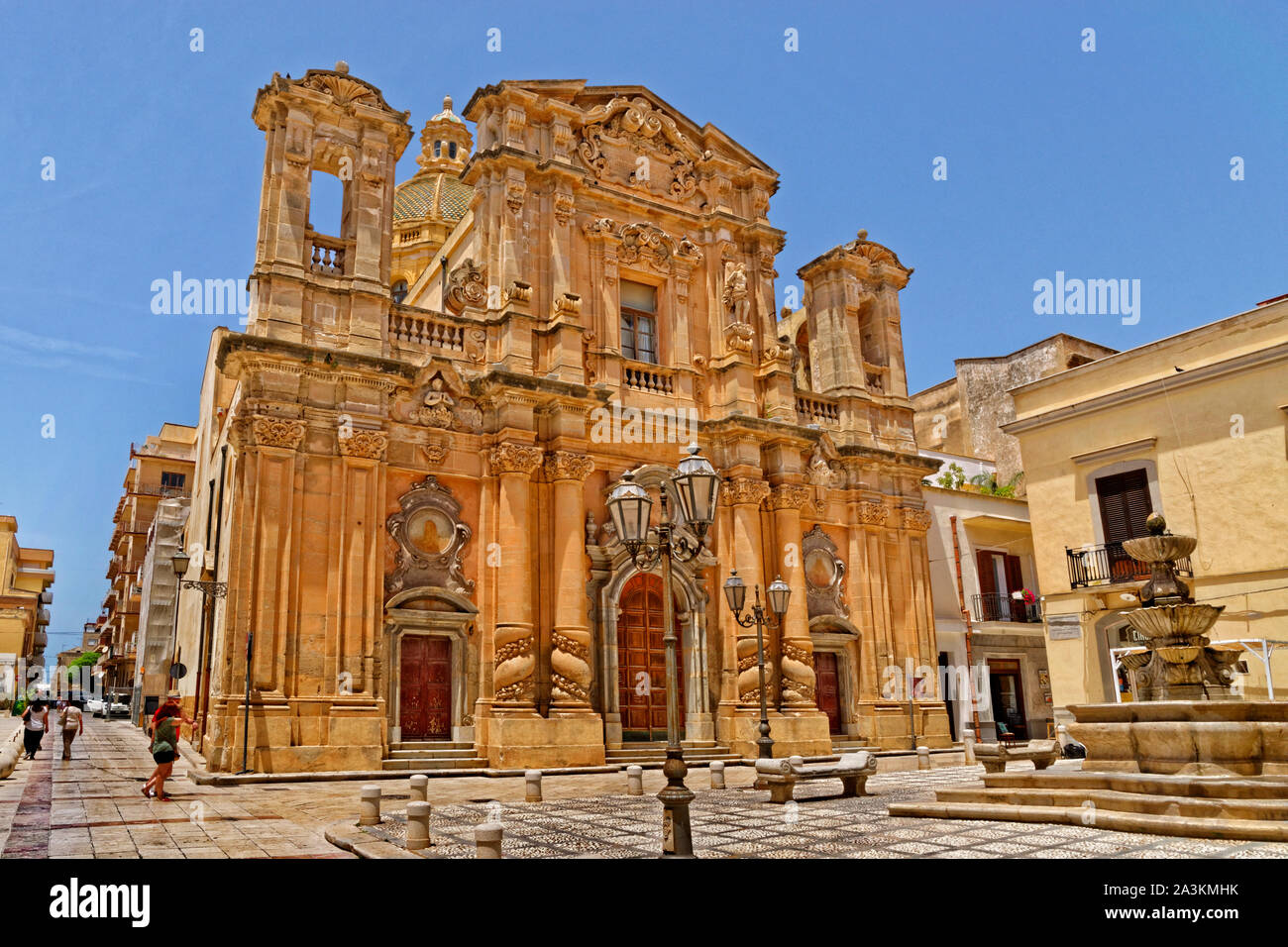 Church of San Sebastiano, also known as Church of Purgatorio, Marsala ...