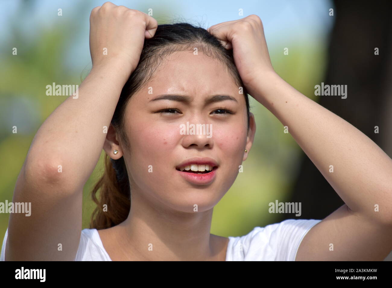 Anxious maturity hi-res stock photography and images - Alamy