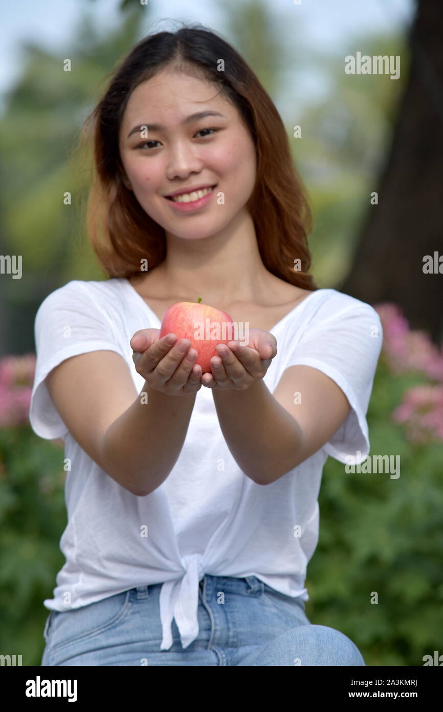 Happy Female Woman Stock Photo - Alamy