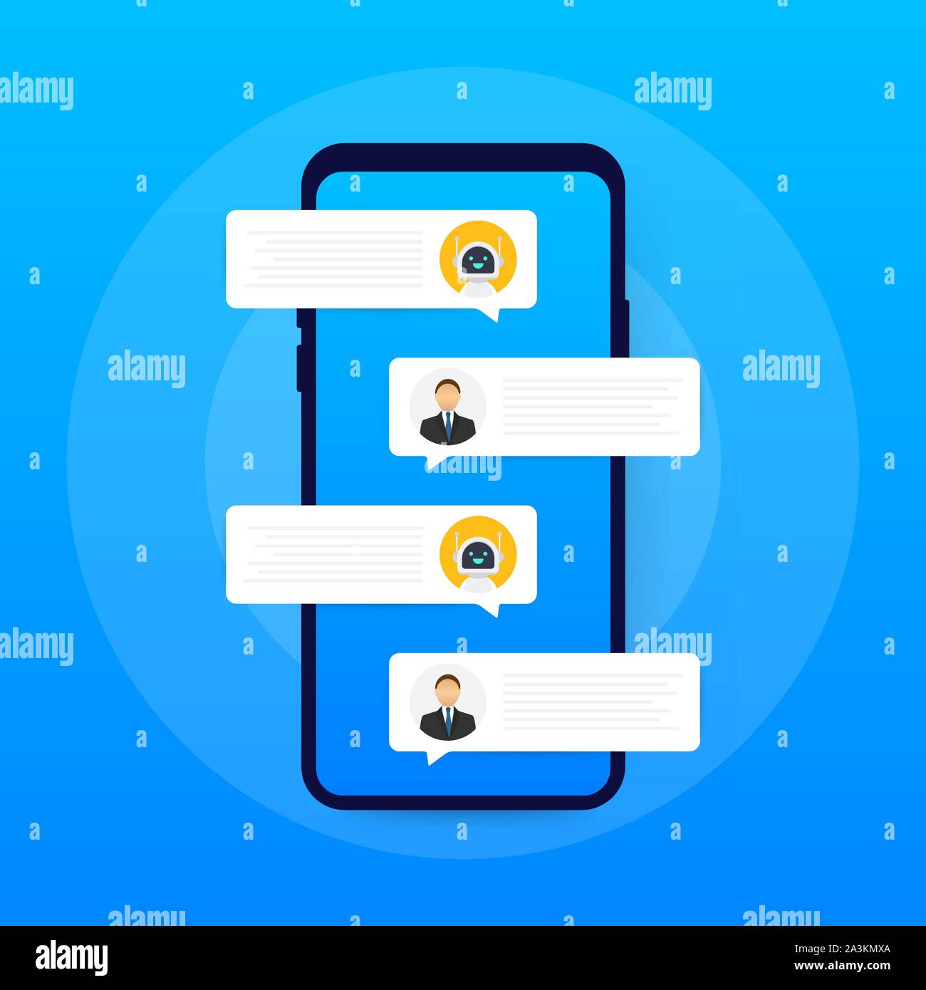 Vector flat modern style cartoon character illustration icon design ...