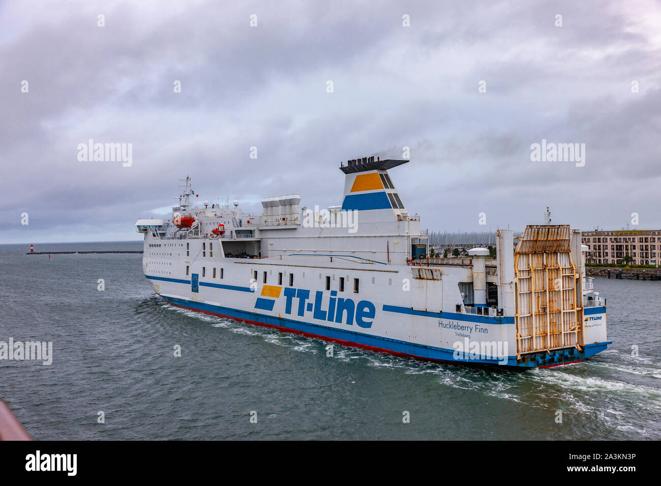 Rostock germany tt line ferry hi-res stock photography and images - Alamy