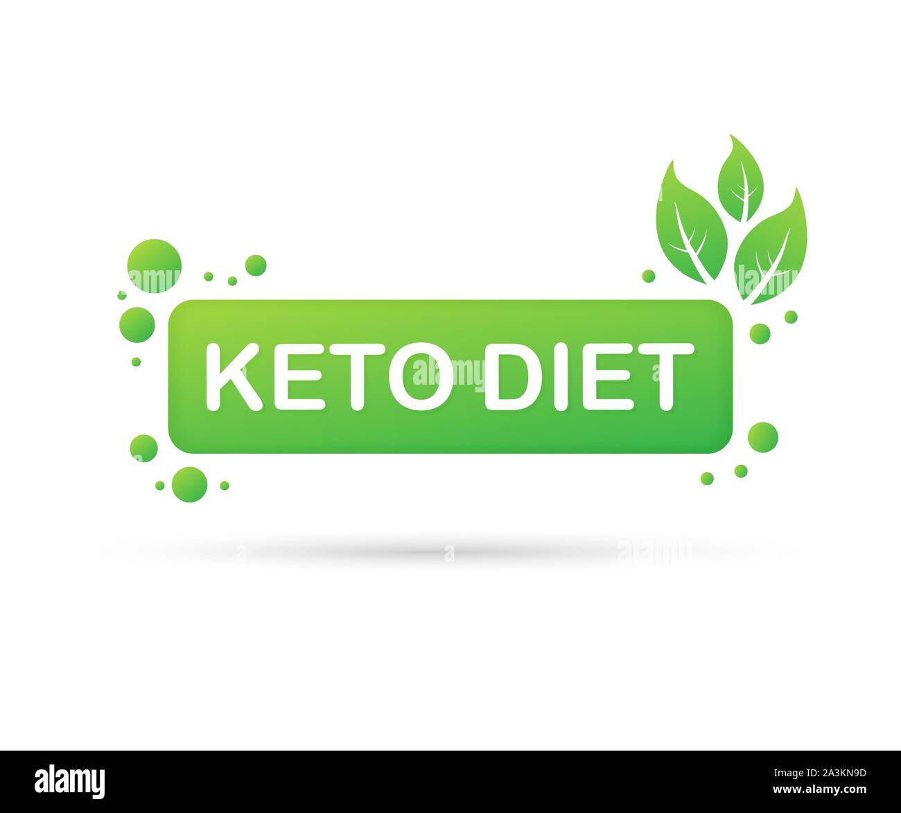 Ketogenic diet logo sign. Keto diet. Vector illustration Stock Vector ...