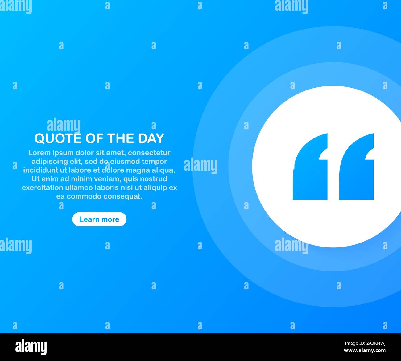 Quote background . Creative Modern Material Design Quote template. Text ...