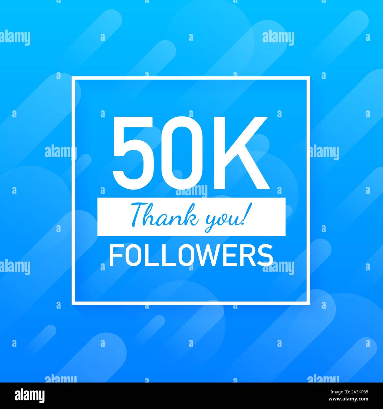 50K followers, Thank You, social sites post. Thank you followers ...