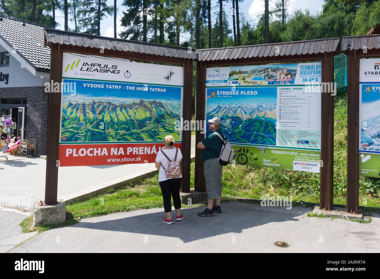 Tatra mountain peak map hi-res stock photography and images - Alamy