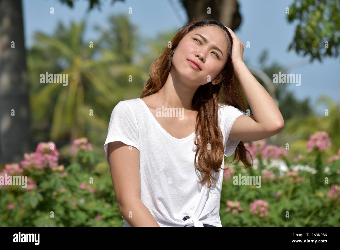 Women contemplate hi-res stock photography and images - Alamy