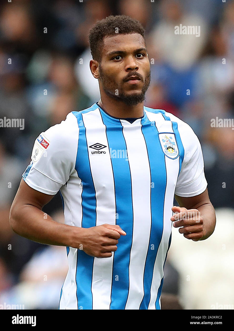Huddersfield Town's Steve Mounie Stock Photo - Alamy