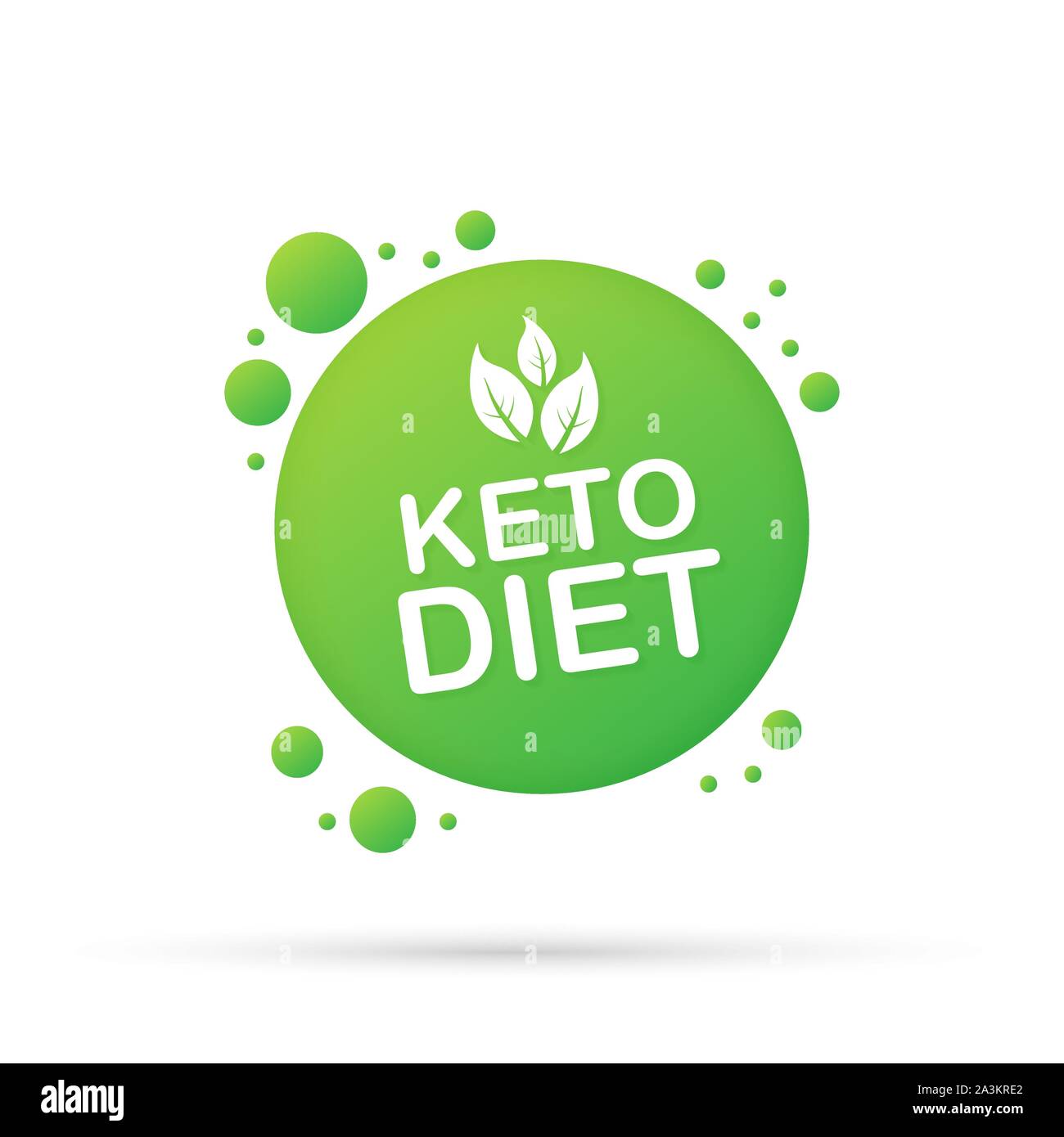 Ketogenic diet logo sign. Keto diet. Vector stock illustration Stock ...