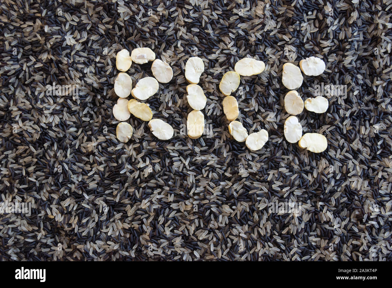 Rice writing hi-res stock photography and images - Alamy
