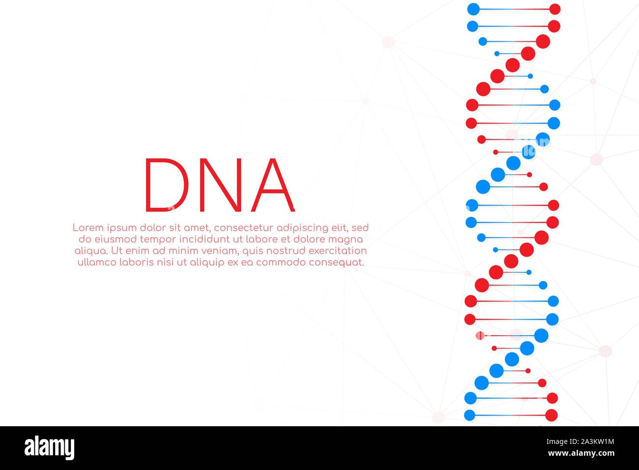 DNA strand symbol. DNA genetics. Vector stock illustration Stock Vector ...