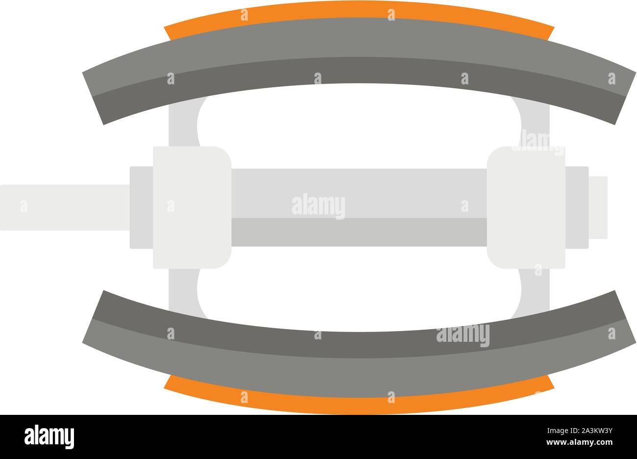 Bike pedal icon. Flat illustration of bike pedal vector icon for web ...