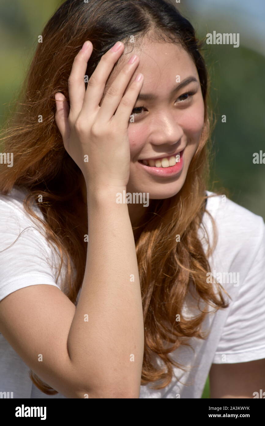 Beautiful young minority female hi-res stock photography and images - Alamy