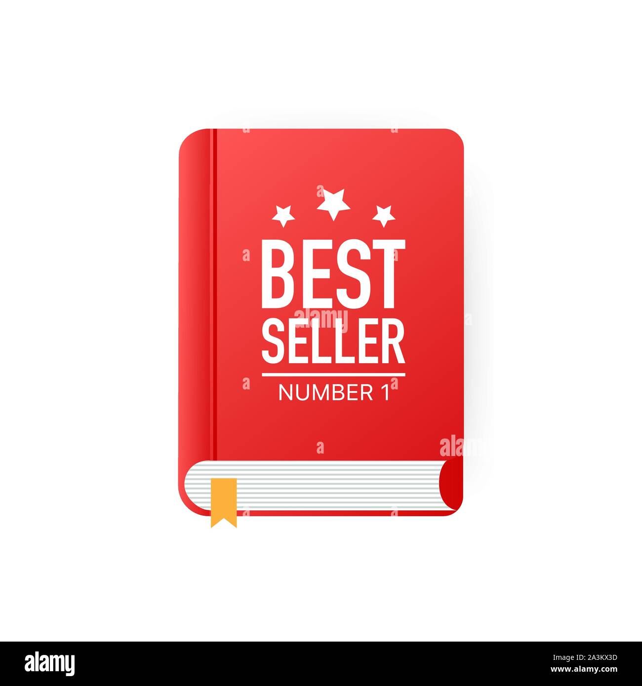 Best seller book, flat design thin line banner, usage for e-mail ...