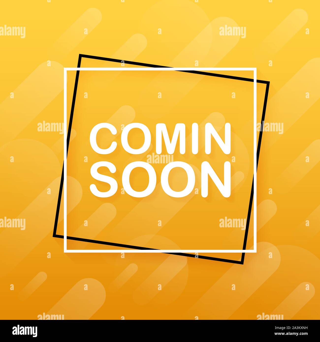 Coming Soon. Promotion banner coming soon. Vector stock illustration ...