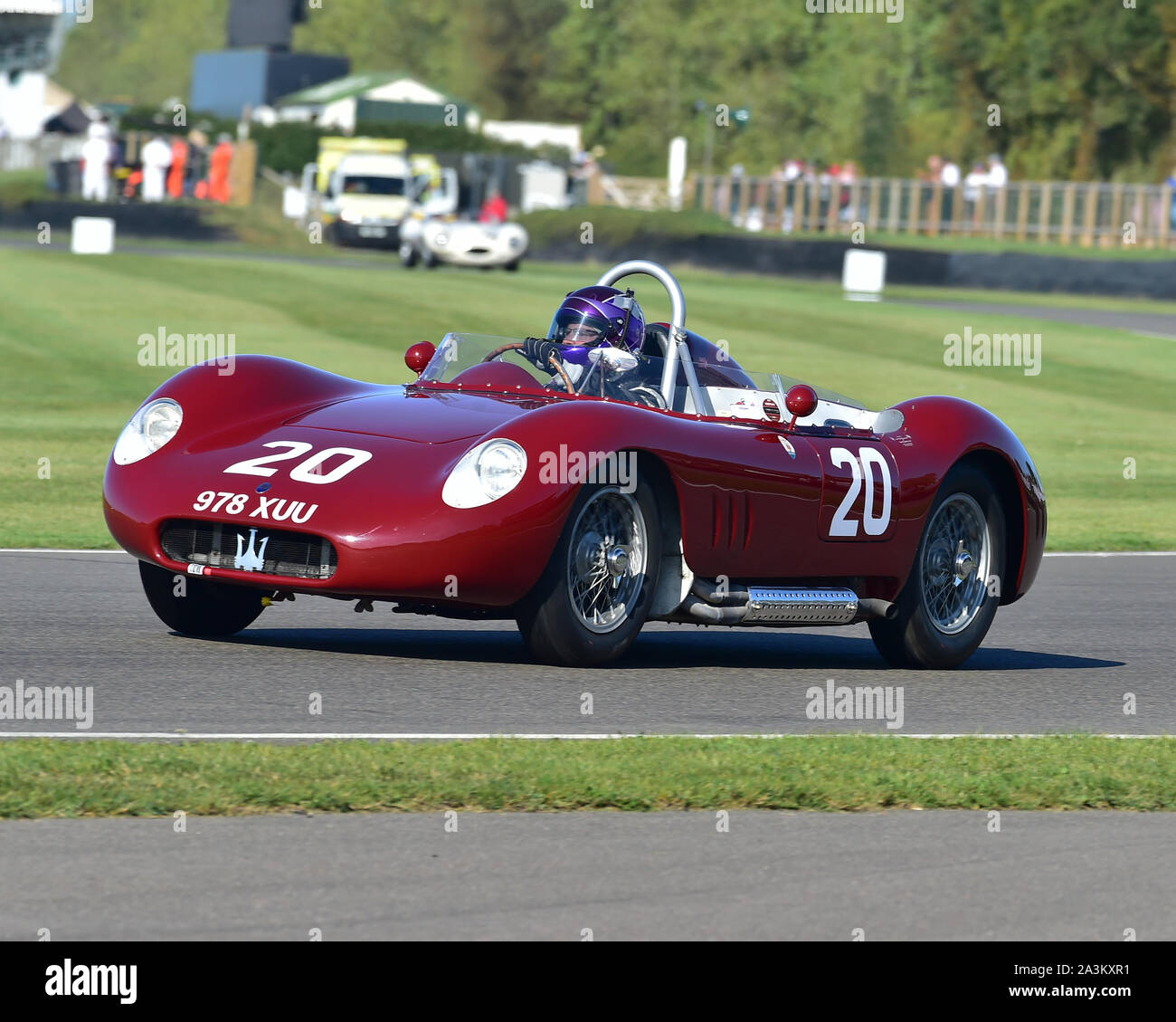 Steve Glynn, Maserati 200Si, Freddie March Memorial Trophy, sports cars ...