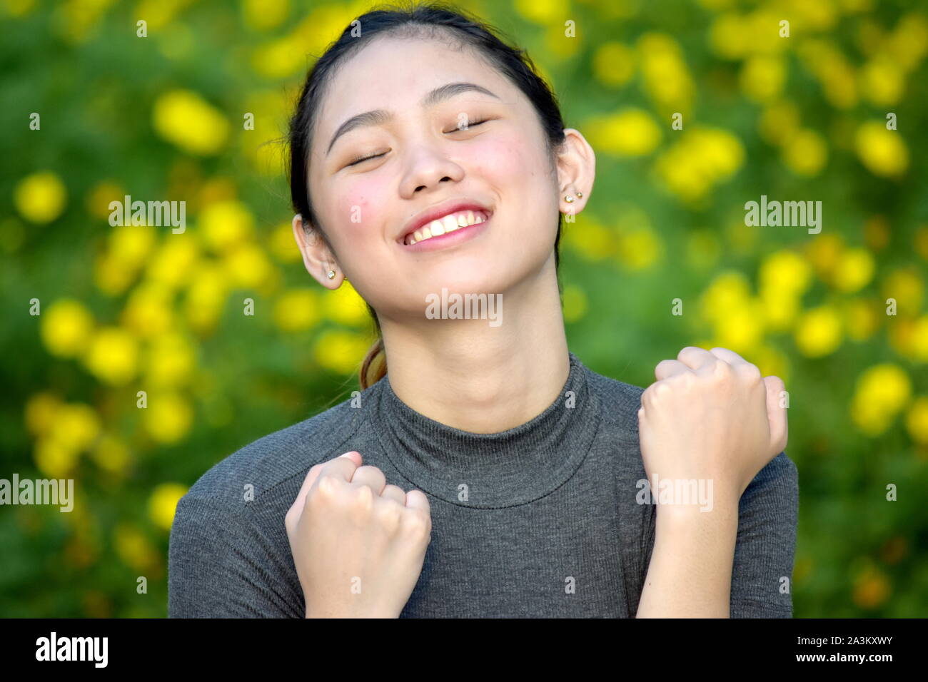 Successful Female Woman Stock Photo - Alamy