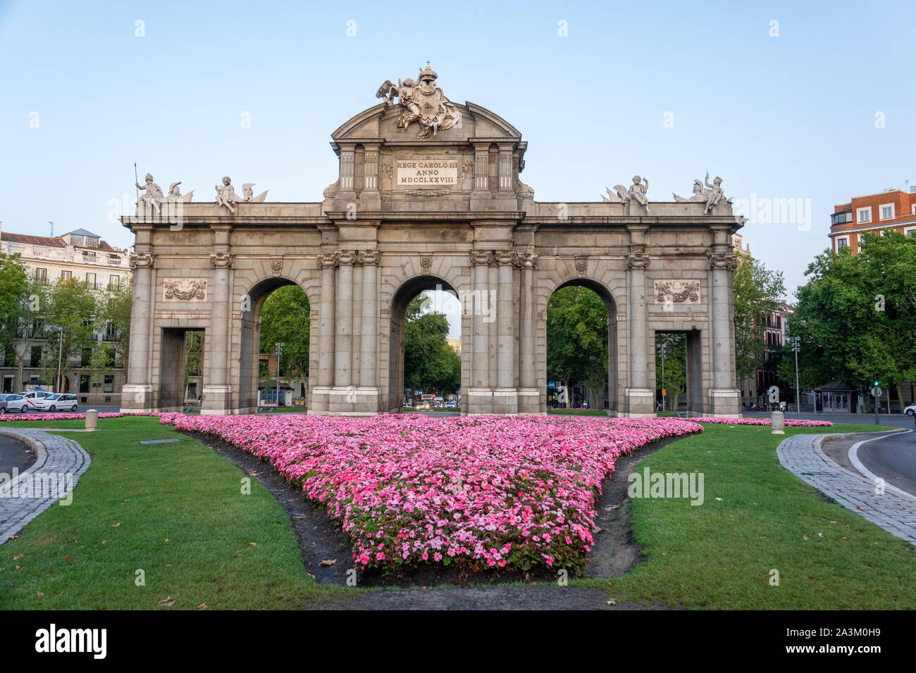The Alcala Door (Puerta de Alcala) is a gate in the center of Madrid ...