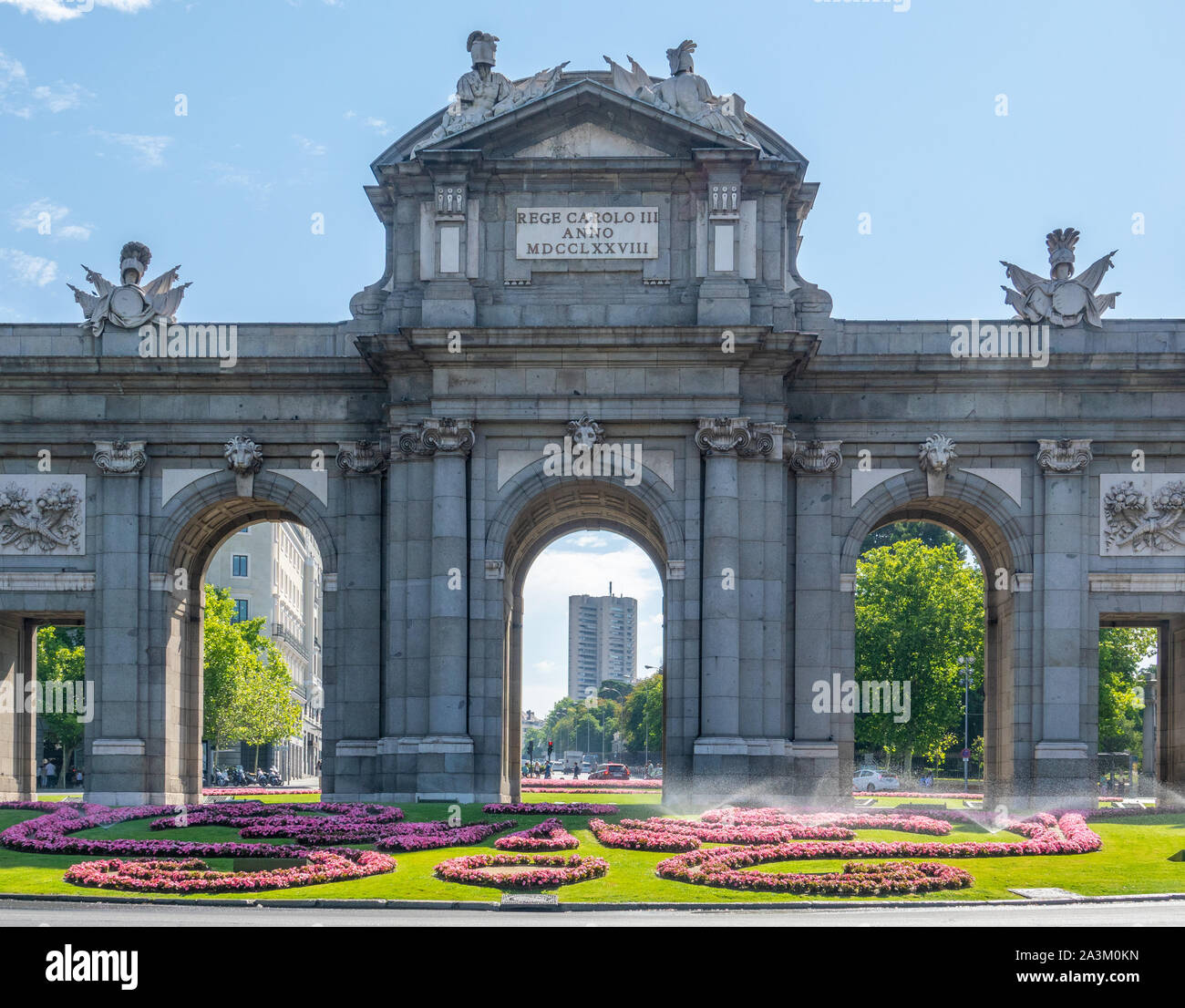 The Alcala Door (Puerta de Alcala) is a gate in the center of Madrid ...