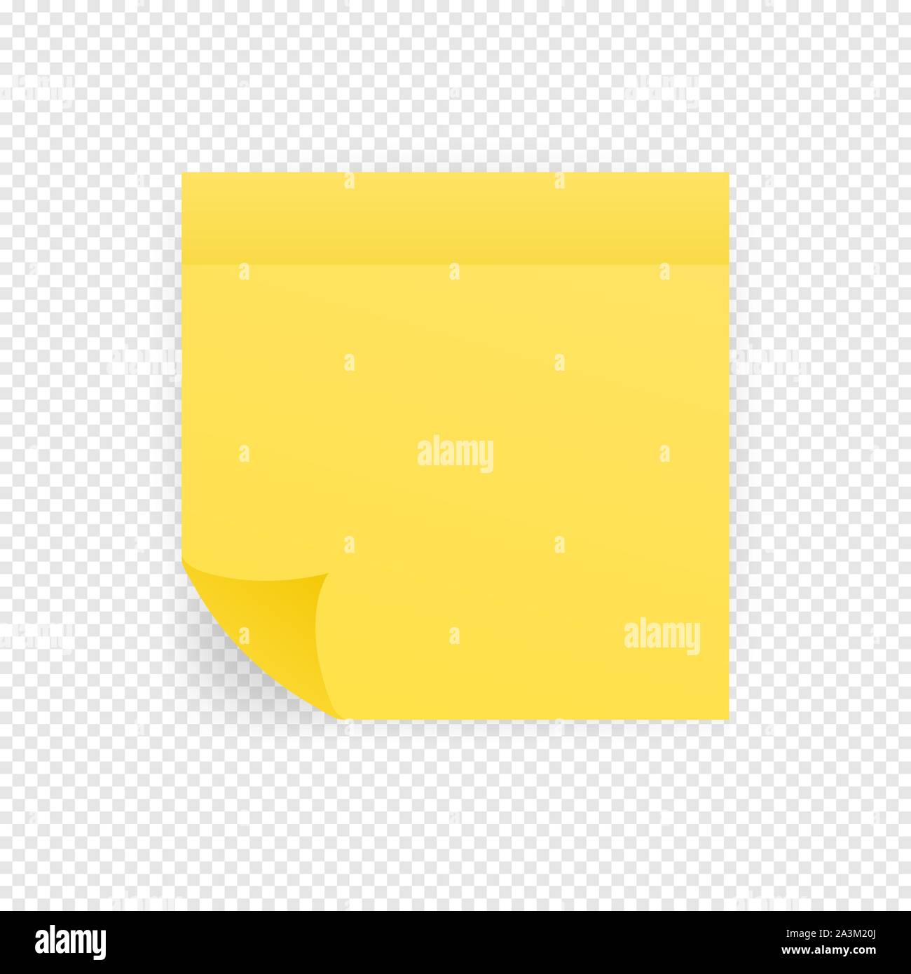 Sticky colored notes. Post note paper. Vector illustration Stock Vector ...