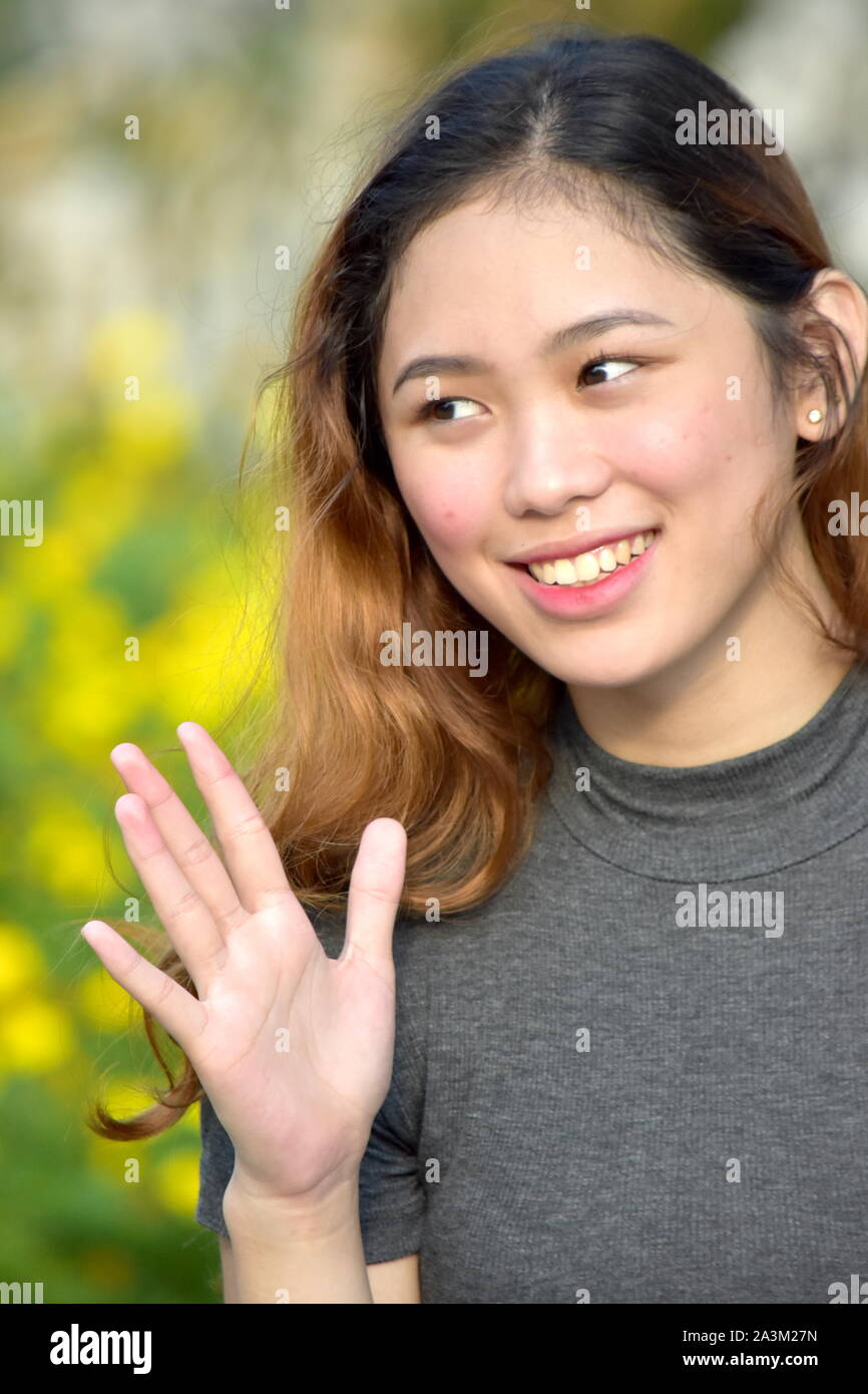 Friendly filipino woman hi-res stock photography and images - Alamy