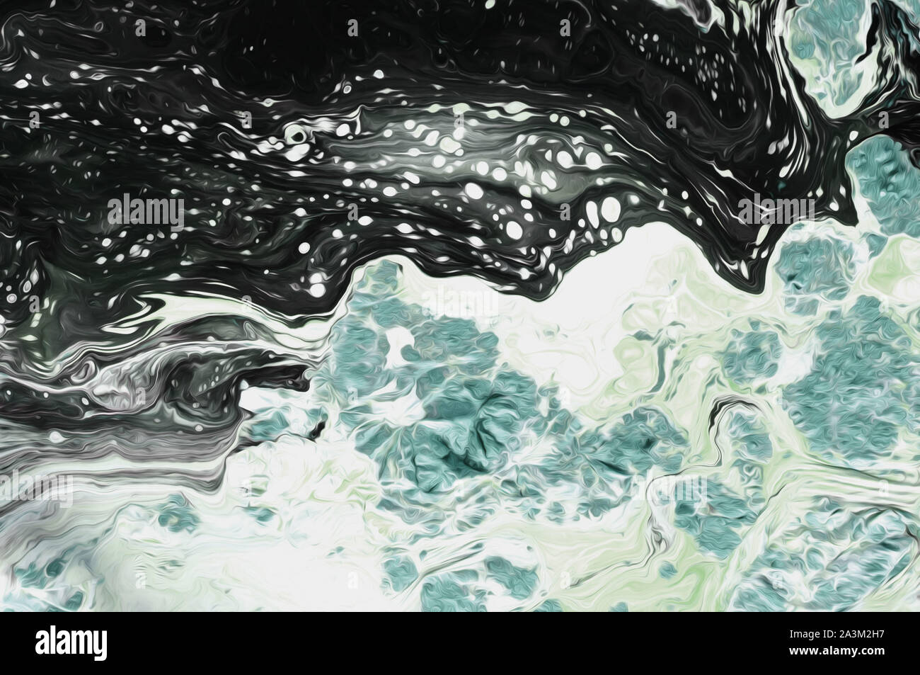 Space. Water. Texture. Fluid Art. Abstract colorful background ...