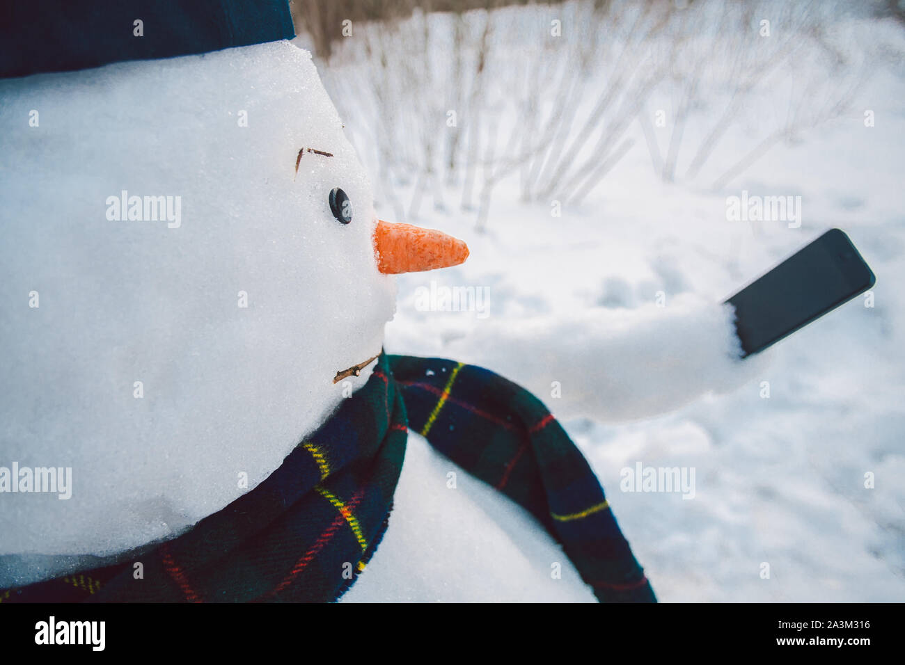 Real snowman hi-res stock photography and images - Alamy