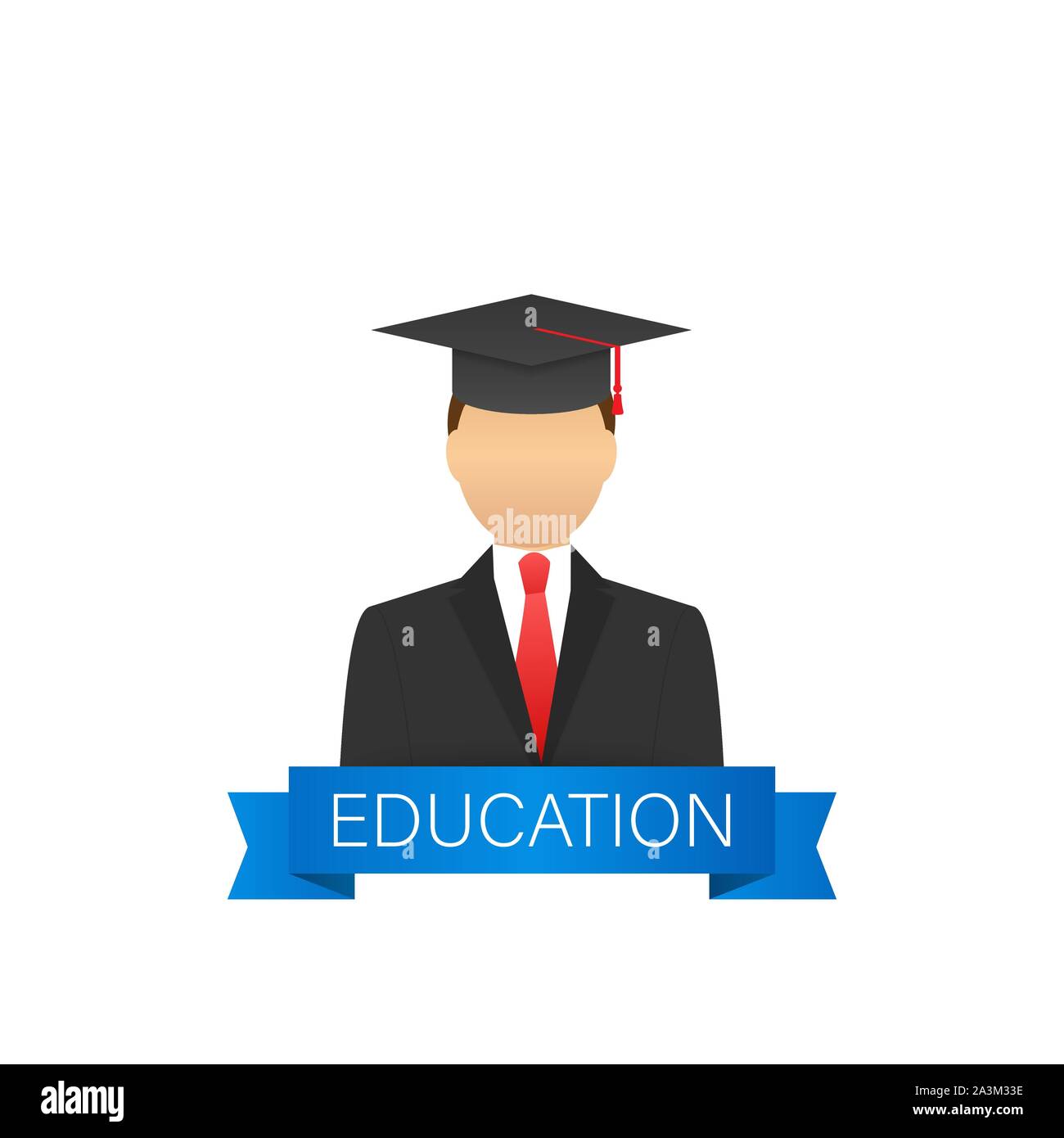 Education process. Educational hero website. Vector illustration Stock ...