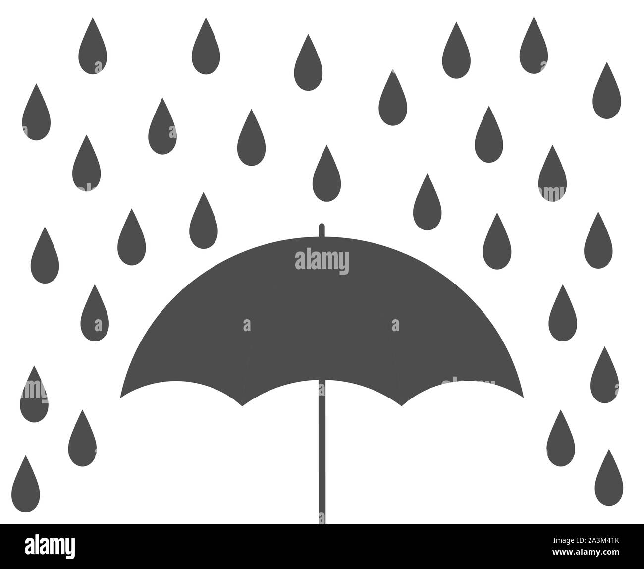 Shower falling drops water Black and White Stock Photos & Images - Alamy
