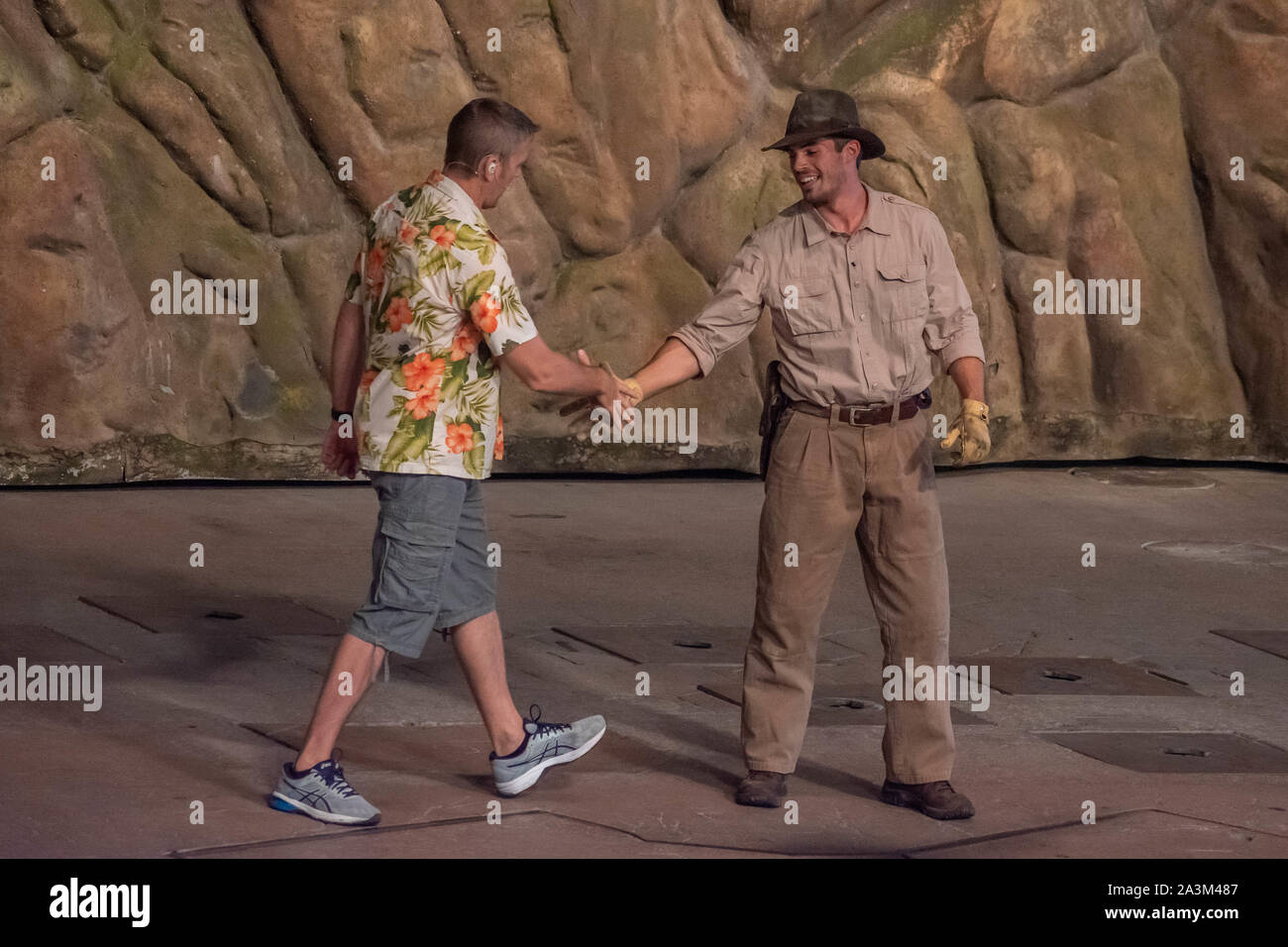Orlando, Florida. September 27, 2019. Indiana Jones and Film Director ...