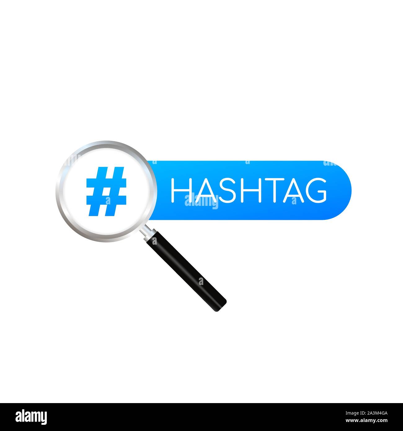 Hashtag, communication sign. Abstract illustration for your design on ...