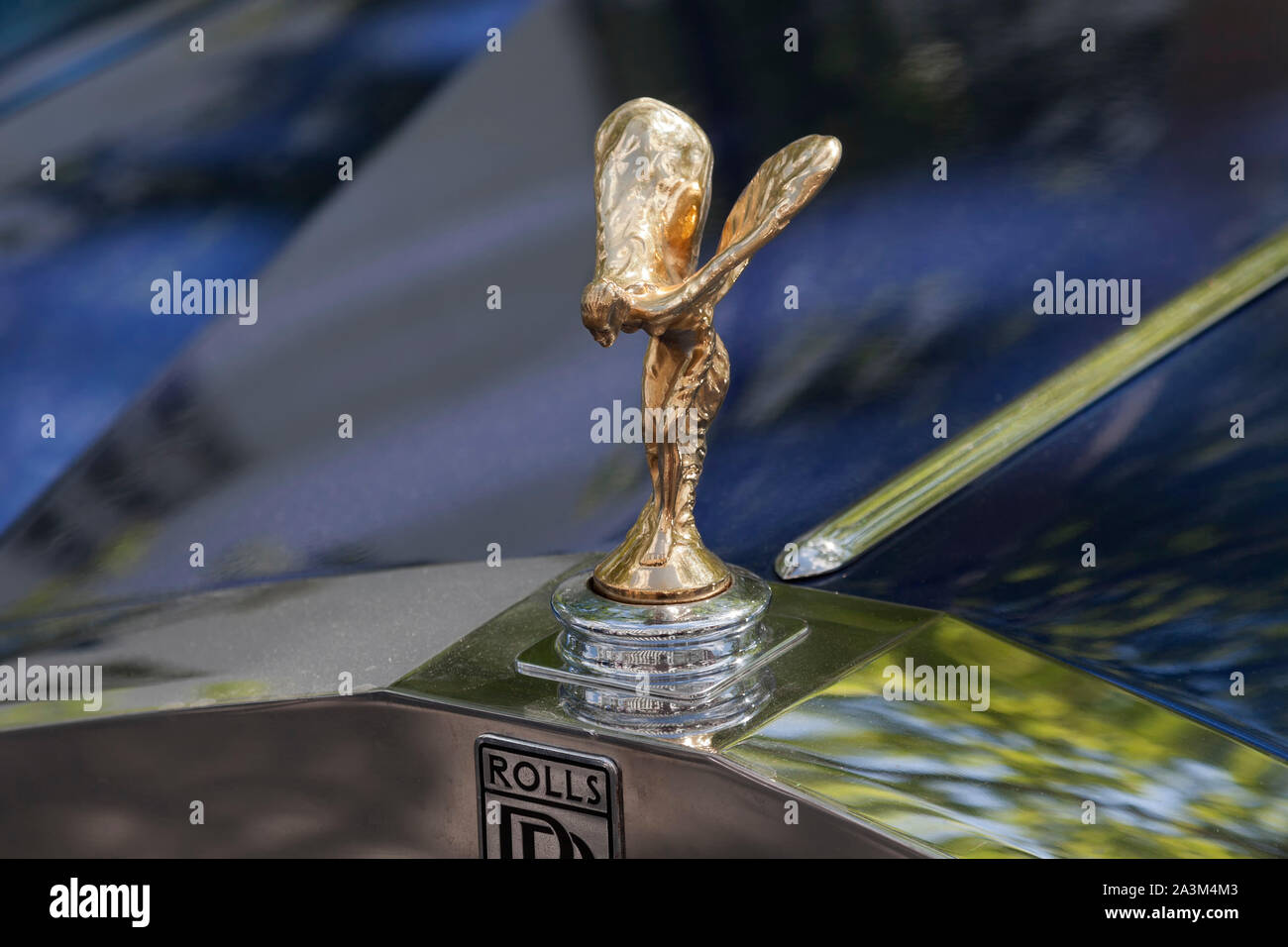 Emily, radiator mascot, Rolls Royce Stock Photo - Alamy