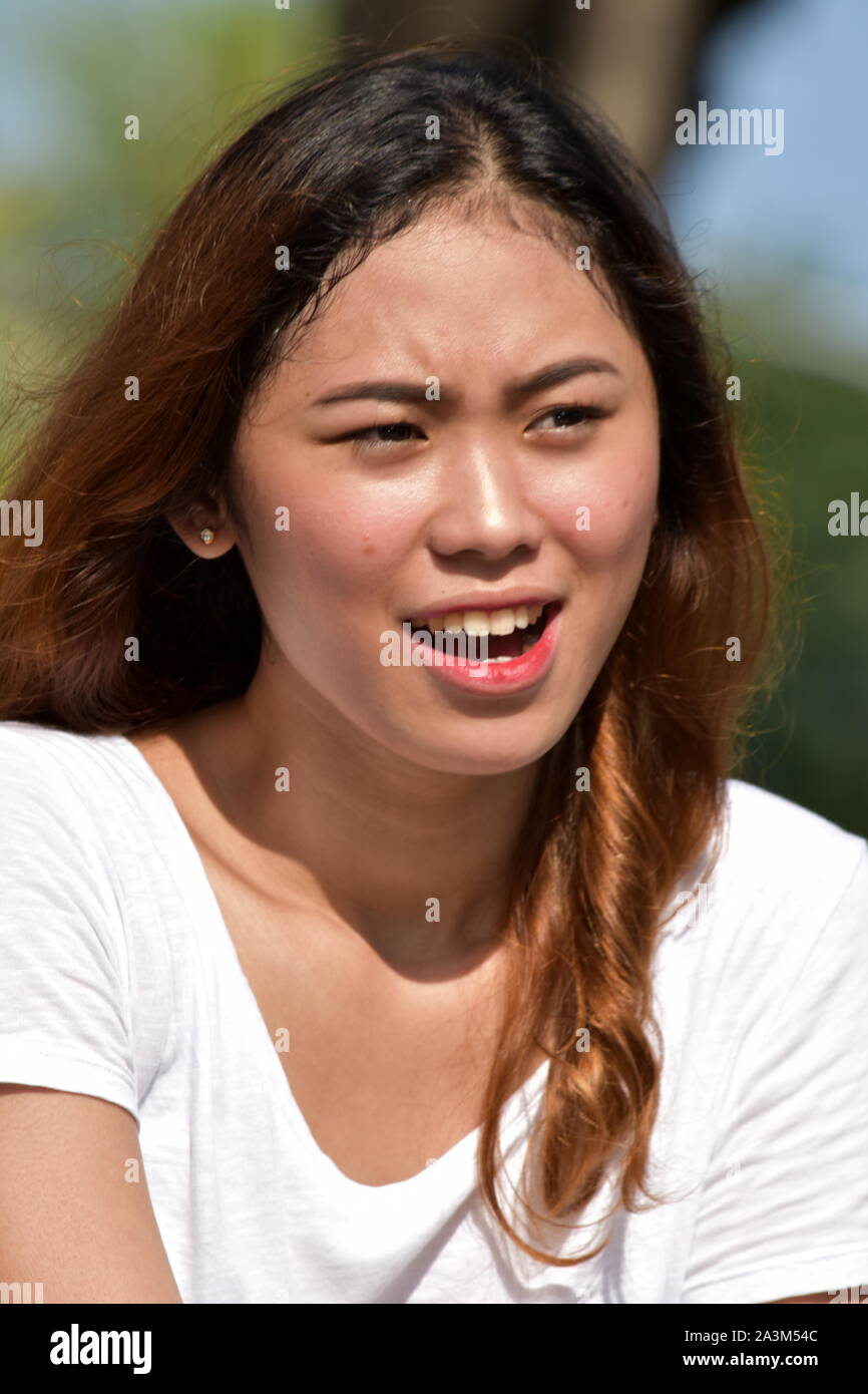 Woman And Confusion Stock Photo - Alamy