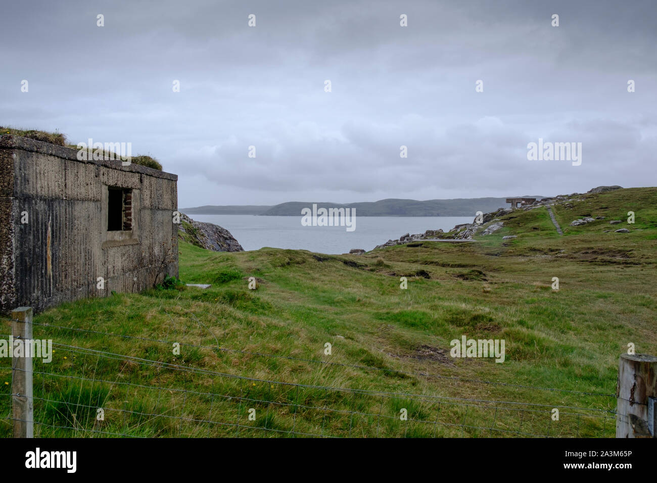 Naval Trail Loch Ewe Poolewe Wester Ross Highland Scotland Stock Photo ...