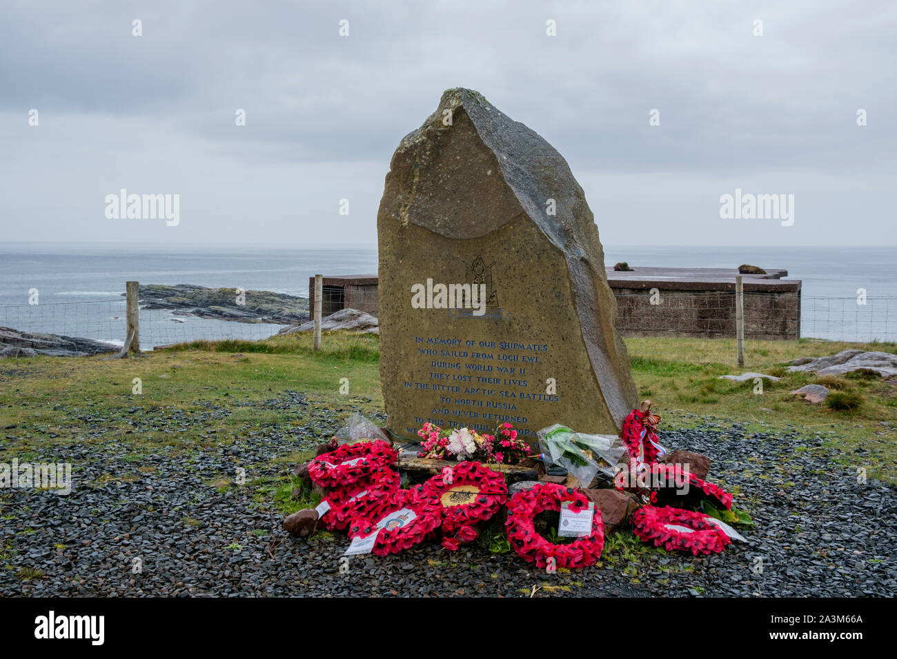 Loch ewe war memorial hi-res stock photography and images - Alamy