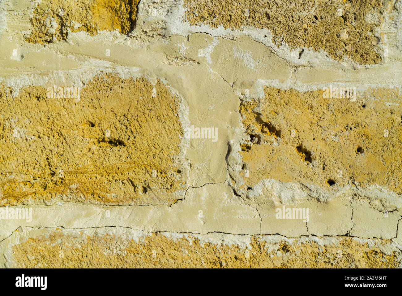 Stone wall pattern. Big concrete bricks outside Stock Photo - Alamy