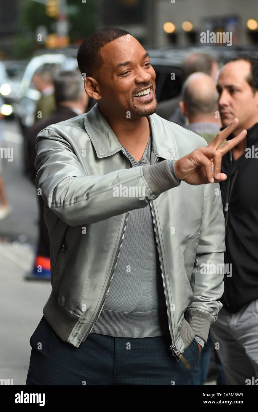 New York, NY, USA. 8th Oct, 2019. Will Smith at talk show appearance ...