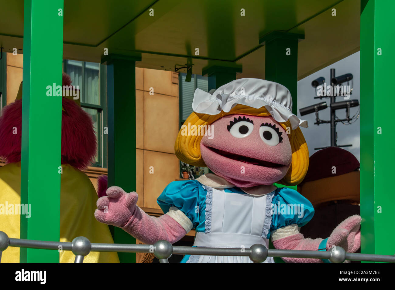 Orlando, Florida. October 5, 2019. Prairie Dawn in Sesame Street Party ...