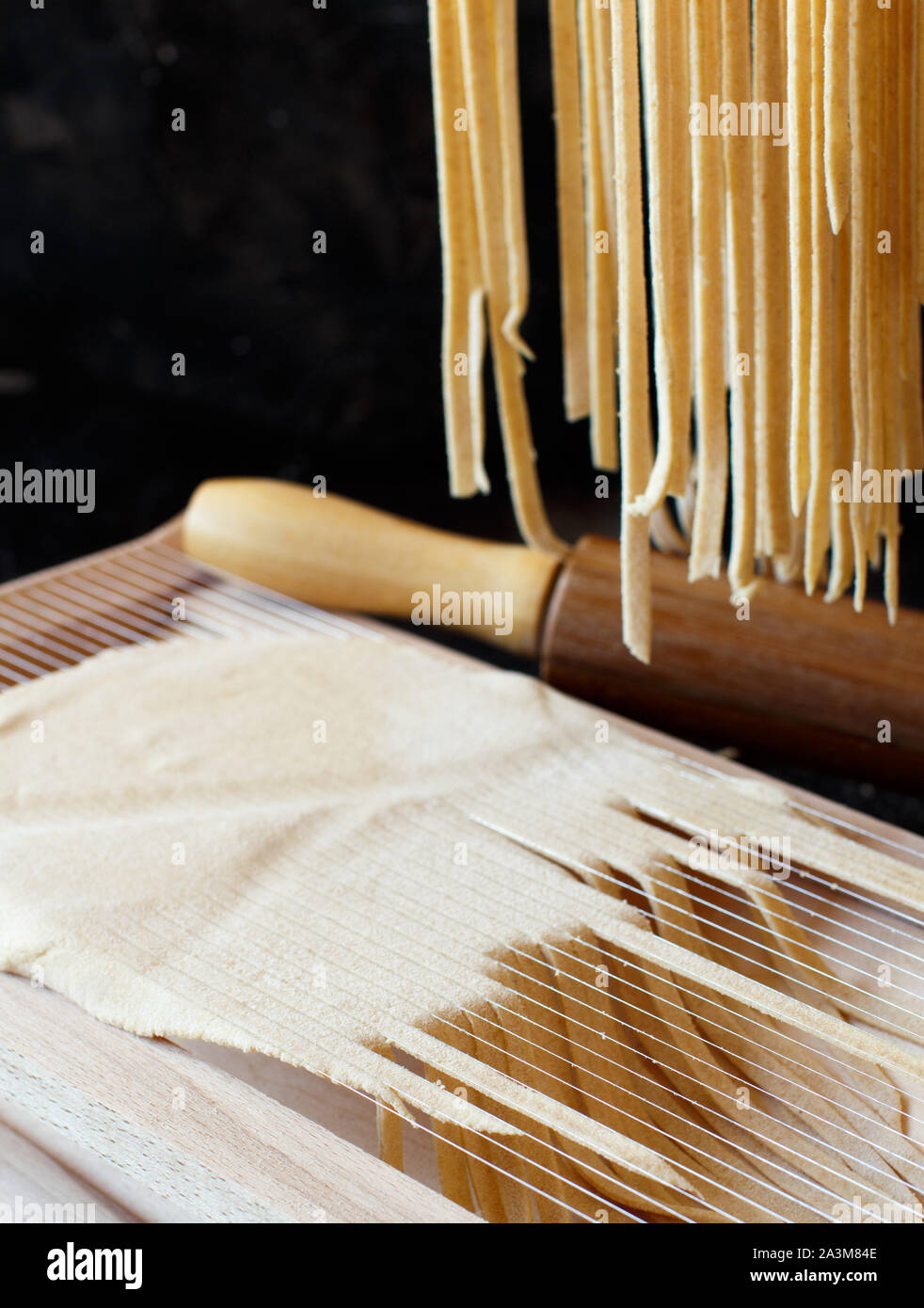 Chitarra pasta cutter hi-res stock photography and images - Alamy