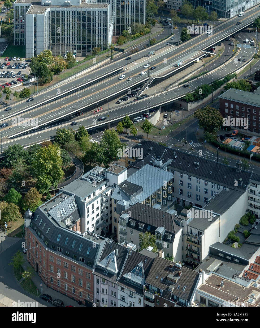 Rheinturmblick hi-res stock photography and images - Alamy