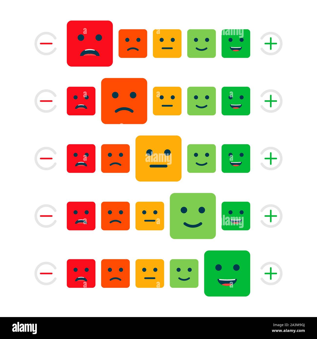 Emotions scale hi-res stock photography and images - Alamy