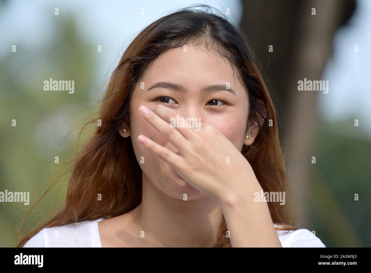 Stinky Adult Female Stock Photo - Alamy