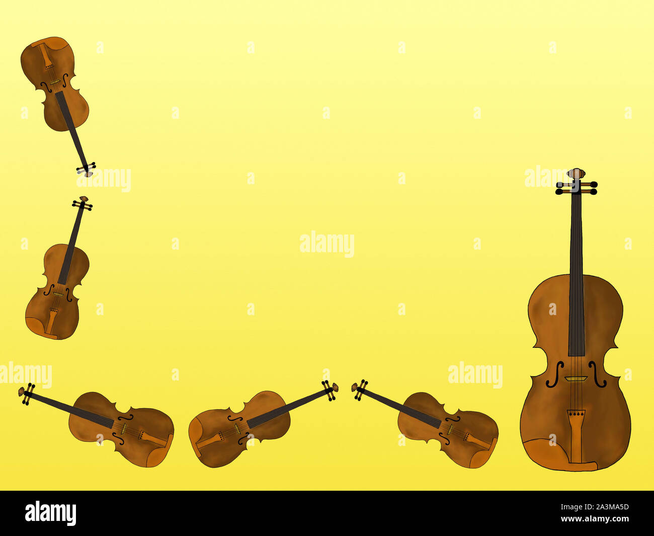 Background music notes violin hi-res stock photography and images - Alamy